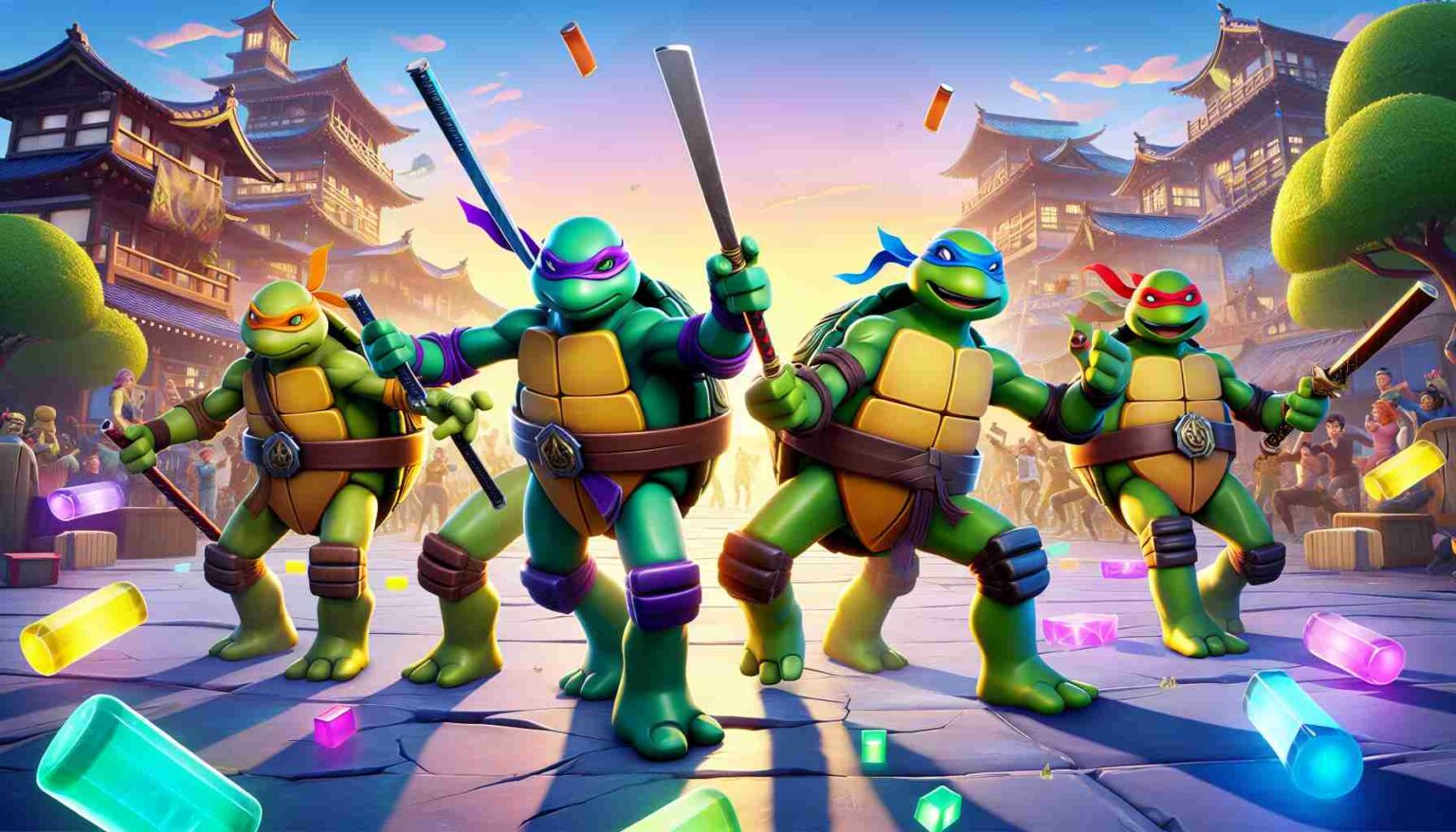 Fortnite Battle Royale's Cowabunga Event: A Teenage Mutant Ninja ...
